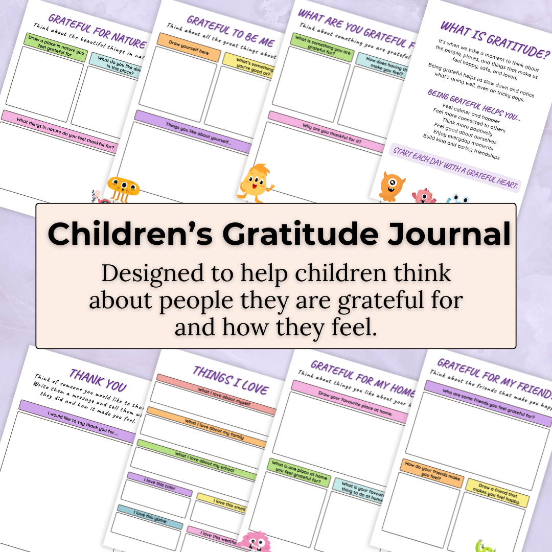 Children’s Gratitude Journal – Reflection & Emotional Wellbeing ...